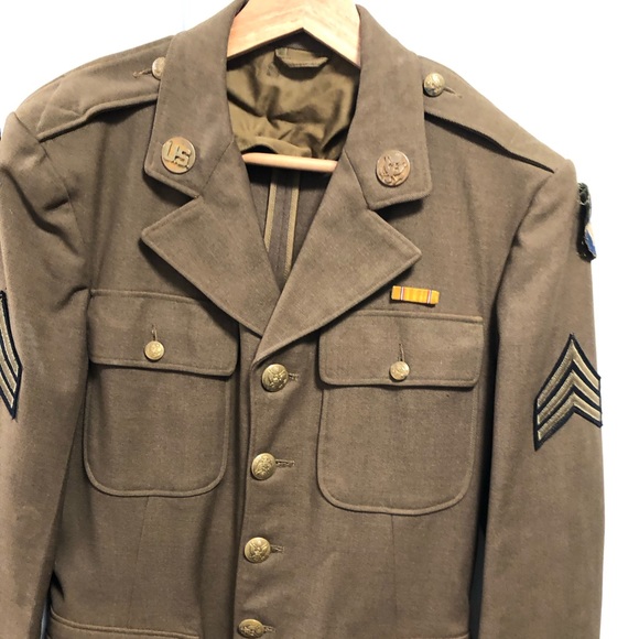 Jackets & Coats | Vintage Military Jacket | Poshmark